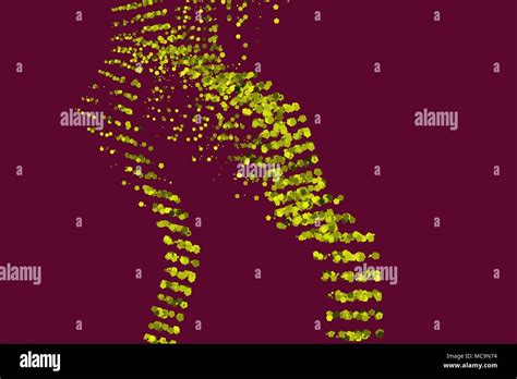 Abstract Geometric Motion Particle Or Random Pattern Colorful And Artistic For Graphic Design