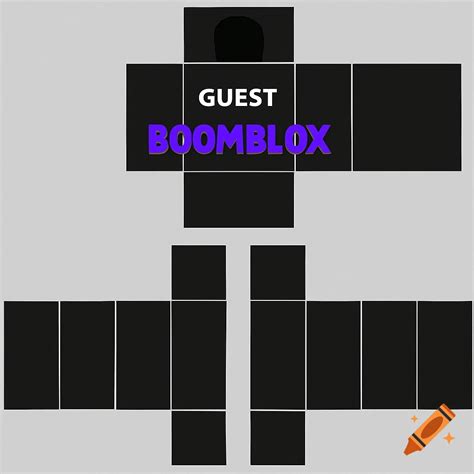 Guest Shirt Template Roblox