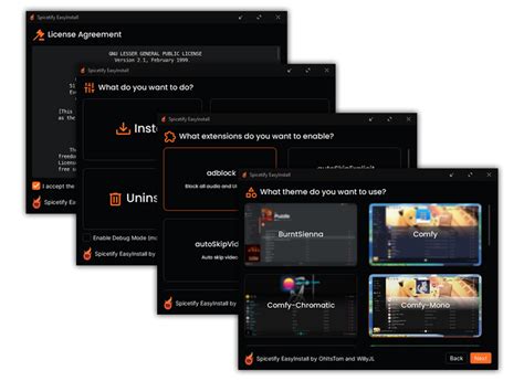 Github Ohitstomspicetify Easyinstall An Open Source Gui For