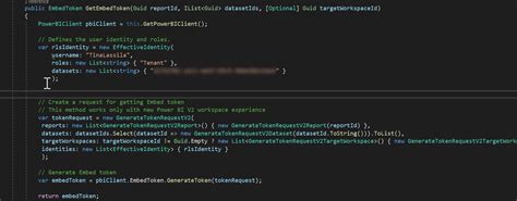 rls with powerbi embed bad request microsoft fabric community