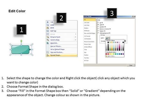 Ppt Linear Flow Of Five Practice The Powerpoint Macro Steps Templates