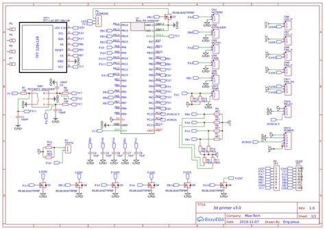 3d Printer Board V30 Platform For Creating And Sharing Projects Oshwlab