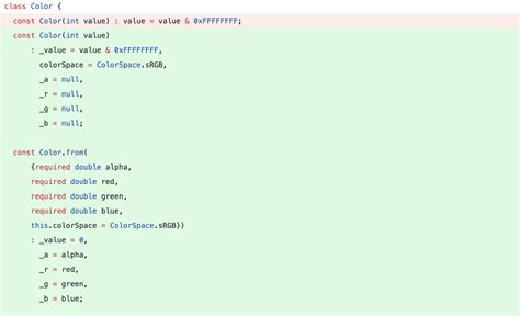 Flutter Color 大调整，需适配迁移，颜色不再是 0 255，而是 0 10，支持更大色域 · Gitbook