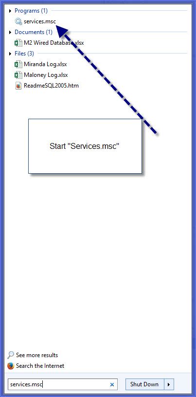Restart Sql For Act Mondocrm