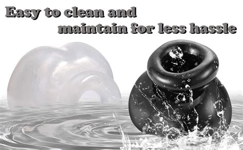 Male Chastity Devices Testicle Toys Silicone Cbt Sex