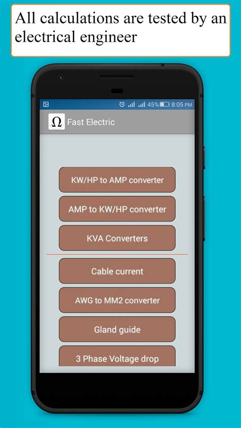 Fast Electrical Calculations Apk For Android Download