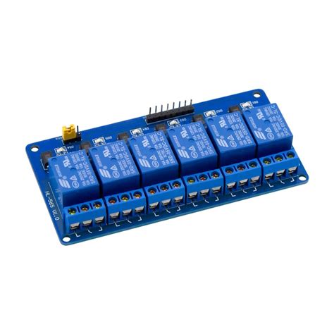 6 Channel Low Level Relay Module With Light Coupling Expansion Board HiTechChain