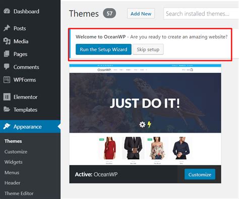 oceanwp lightweight page builder wordpress theme review