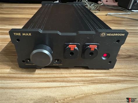 headroom the max dual output headphone amplifier for sale us audio mart