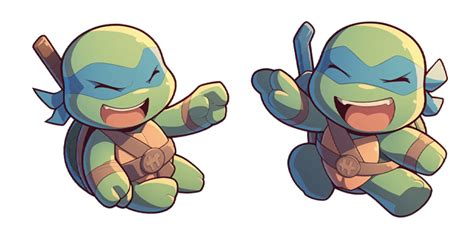 Teenage Mutant Ninja Turtles Laughing Leonardo Cursor Sweezy Custom Cursors