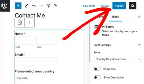 How To Add A Country Dropdown List To Your Form In 1 Click