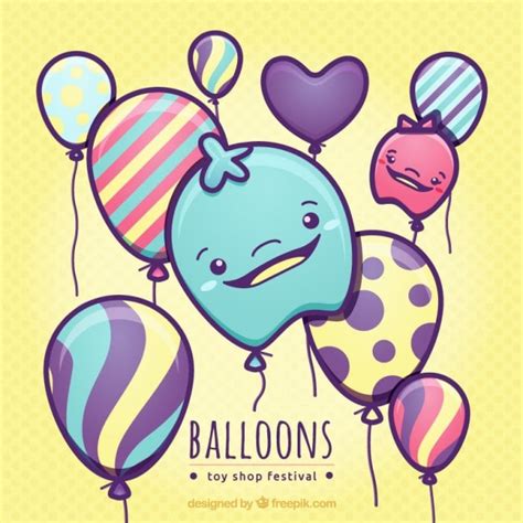 Imágenes De Globos Caritas Descarga Gratuita En Freepik