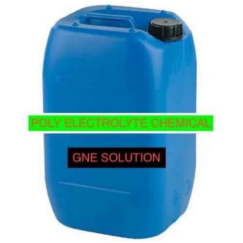 Off White Polyelectrolyte Chemicals Poly Liquid Packaging Type