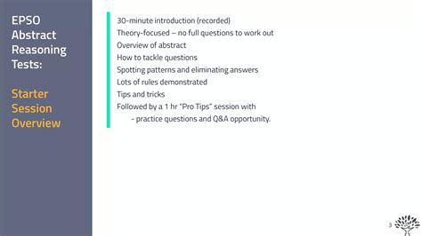 Beginners Guide To The Epso Abstract Reasoning Test Pptx