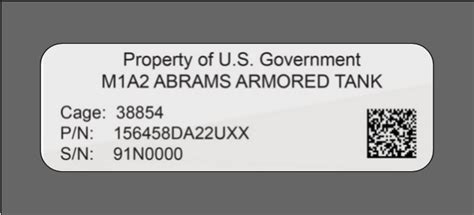 Data Required For Iuid Asset Reporting
