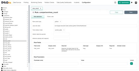 Creating Custom Data Quality Checks Dqops Data Quality Operations Center Documentation