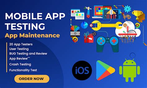 20 App Testers 12 Testers For Ios And Android App Testing Crash Test