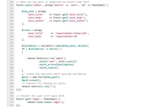Tutorial Creating A Blog In Laravel From Scratch Part Create Models And Routes Maks