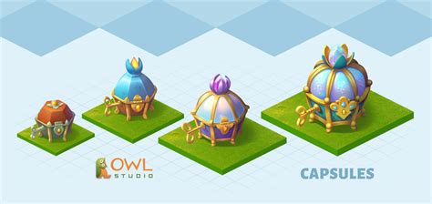 Merge Game Props Objects D Models Owl Studio Artofit