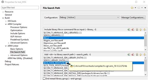 CCS AWR Code Composer Studio Forum Code Composer Studio