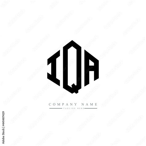 Iqa Letter Logo Design With Polygon Shape Iqa Polygon Logo Monogram Iqa Cube Logo Design Iqa