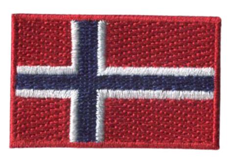 Hedi Patches World Norway Mini Country Flag Patch