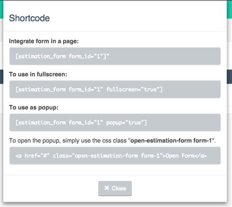 wp estimation and payment forms builder