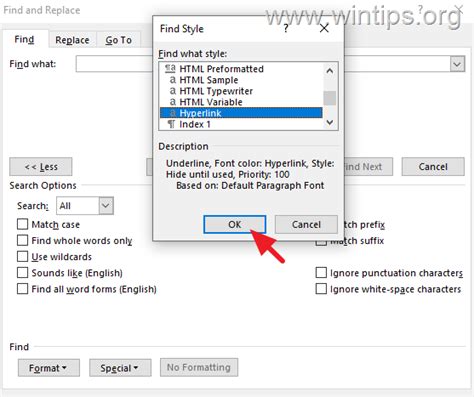 How To Find Change Or Delete Hyperlinks In Word Documents WinTips Org