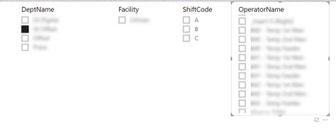 Data Warehouse Powerbi Slicers Filtering Other Slicers Stack Overflow