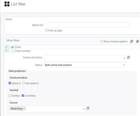 Filtering Data Gdpr Synergist Express Ltd