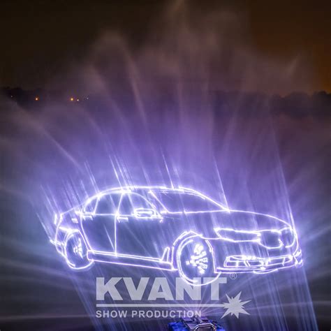 Water Screen Projection Kvant Show Production