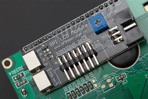 3 Wire Serial Lcd Module Arduino Compatible The Pi Hut