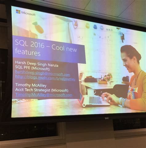 NEW Features In SQL Server User Group Notes NEW Features In SQL Server User Group Notes