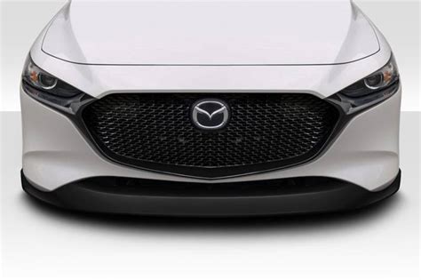 Mazda Mazdaspeed 3 Z Style Duraflex Front Bumper Lip Body Kit 117314