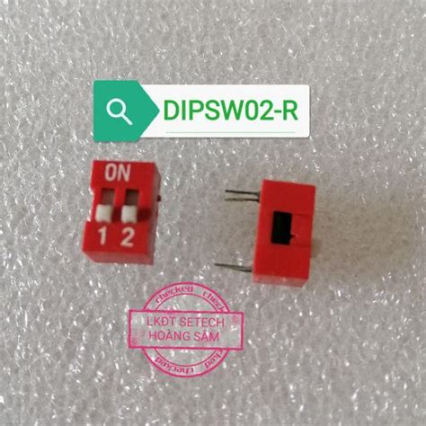 Công Tắc Gạt Dip Switch 1bit 2bit 3 Bit 4 Bit 6 Bit 7 Bit 8 Bit