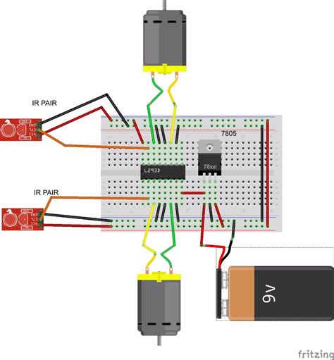 arduino microcontroller how to make a line following robot without