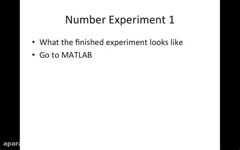 Matlab Psychtoolbox Tutorial Part4 Assignment 1 Number Exp1