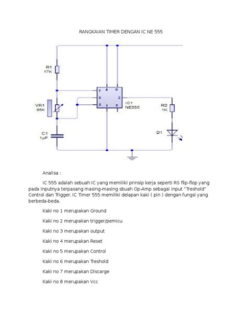 Rangkaian Timer Dengan Ic Ne 555 Pdf