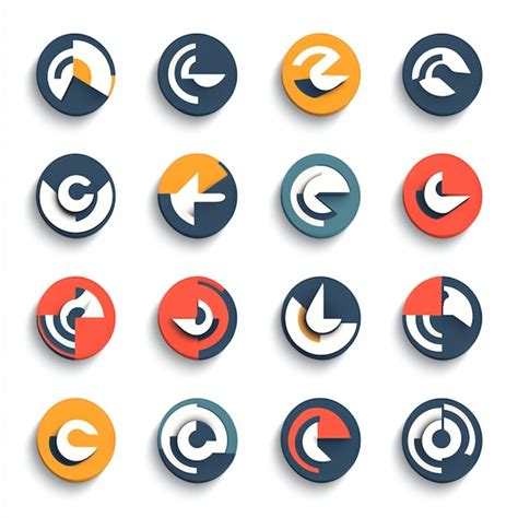 Degree Vector Icon Set Premium Ai Generated Image