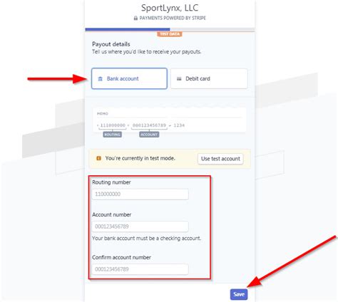 Set Up Your Account To Receive Payments Adults SportLynx LLC