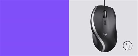 Logitech M500s Advanced Corded Mouse With Advanced Hyper