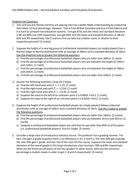 S4800 06Normal Problem Sets Problem Set Questions Tom And Lisa Are Friends And They Are