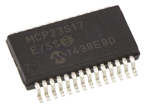 MCP23S17 E SS Microchip Microchip 16 Channel I O Expander Serial SPI