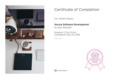 Pluralsight Secure Software Development Ppt