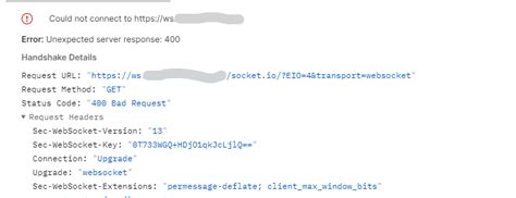 Nginx Bad Request When Sending Request To Socketio App Via Apache Server Fault