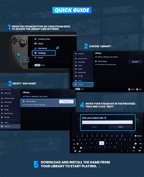 How To Activate Cd Keys On Steam Deck