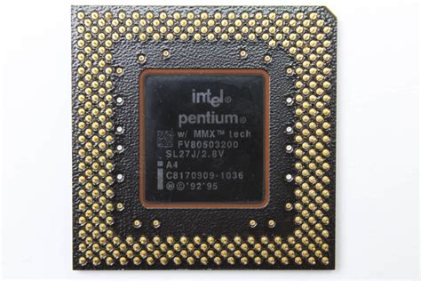 Intel Pentium MMX MHz Clous