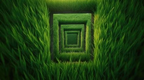 Premium Photo Photo Frame In Grass