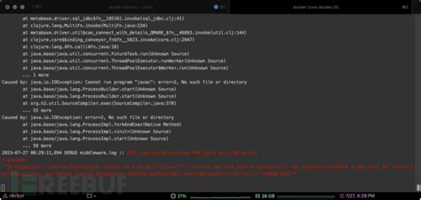 漏洞分析Metabase 远程代码执行 CVE 2023 38646 H2 JDBC 深入利用 FreeBuf网络安全行业门户