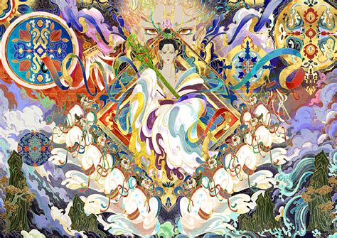 夏日创造季 楚辞九歌之东皇太一illustrationcommercial Illustration兔基兔基original作品 站